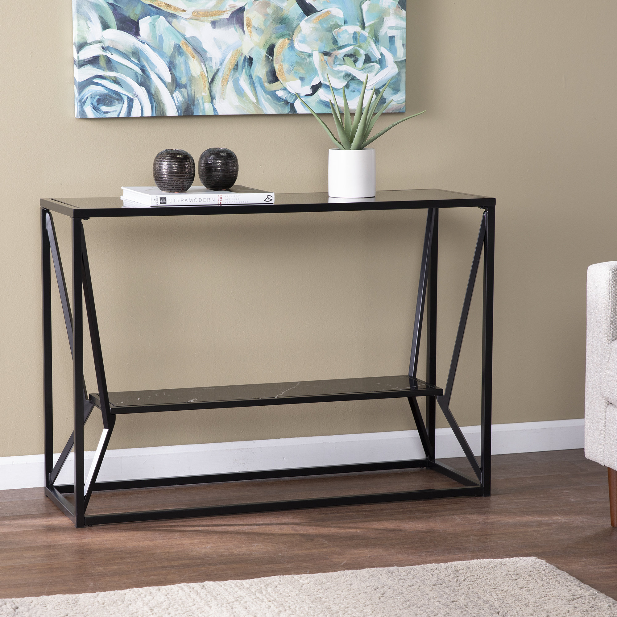 17 Stories 42" Console Table - Wayfair Canada