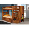 Harriet Bee Langley Solid Wood Futon Bunk Bed by Harriet Bee & Reviews ...