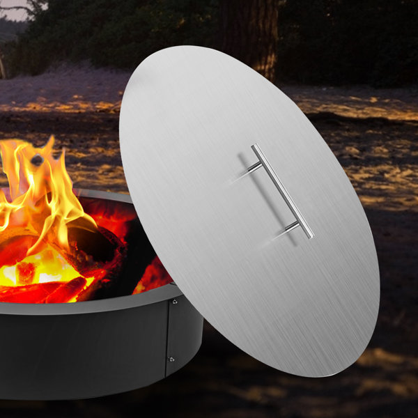 VEVOR 20'' Round Fire Pit Lid | Wayfair