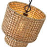 Rosecliff Heights 1 - Light Single Woven Rattan Wicker Pendant Light ...