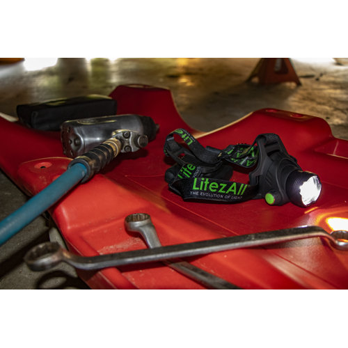 LitezAll 3'' Battery Powered Integrated LED Headlamp | Wayfair