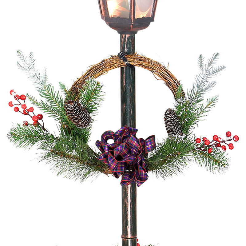 The Holiday Aisle® 4Ft Lamp Post Garden Stake & Reviews | Wayfair