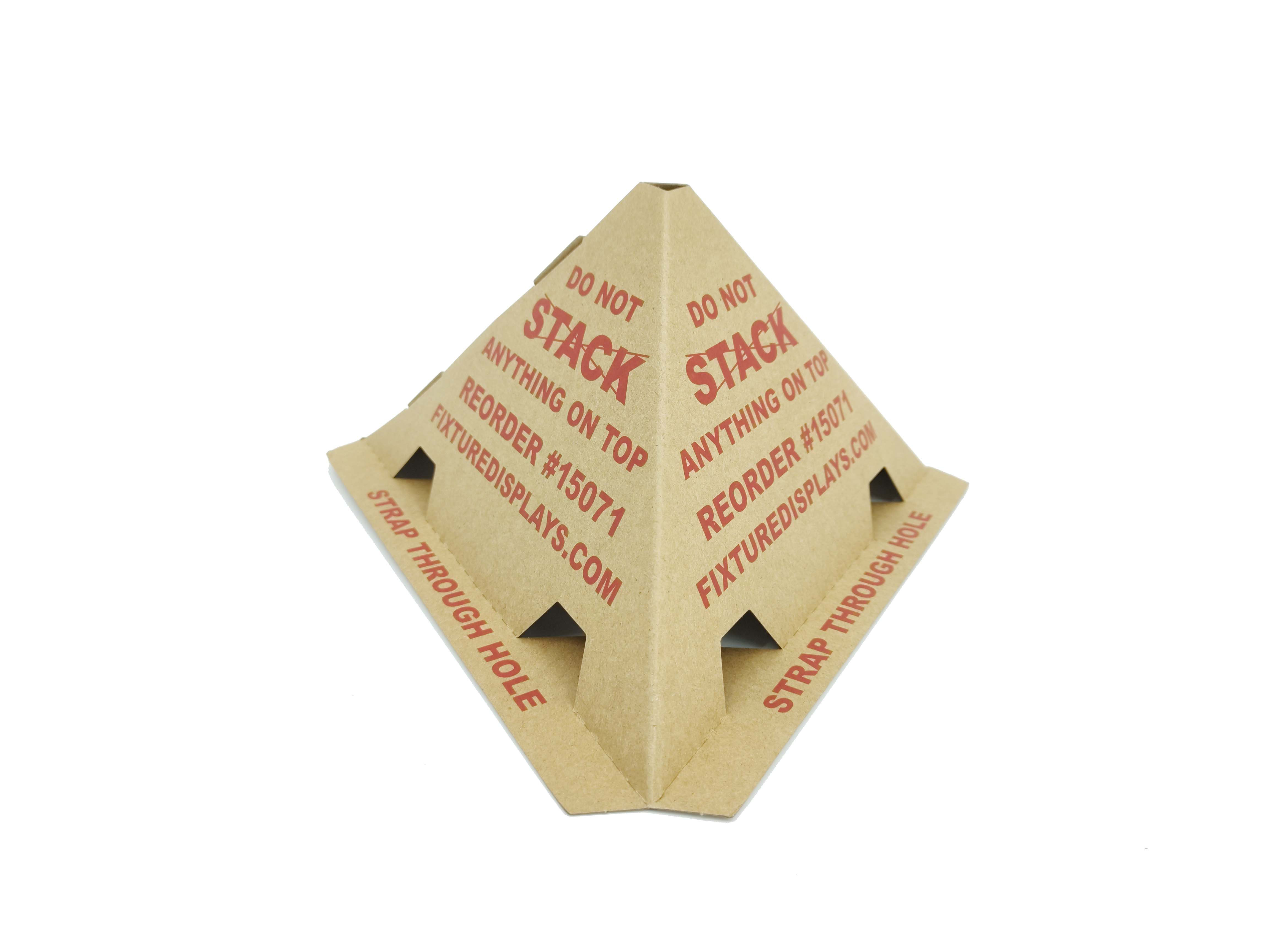 FixtureDisplays 20 Pieces Do Not Stack Sign Corrugated Signage Pallet ...