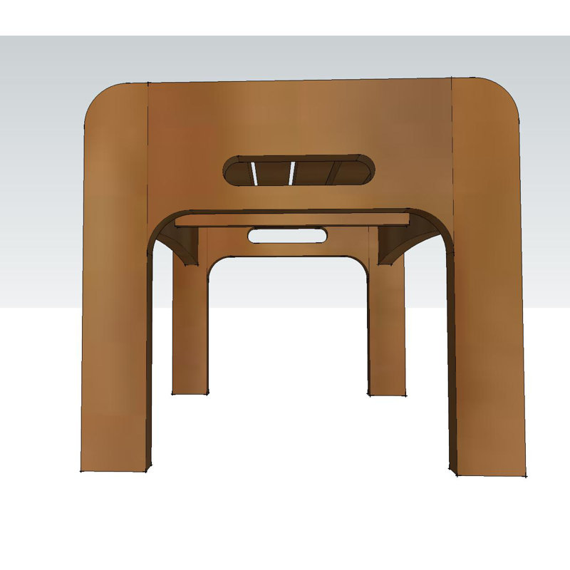 Rebrilliant Iyanna Teak Step Stool & Reviews | Wayfair