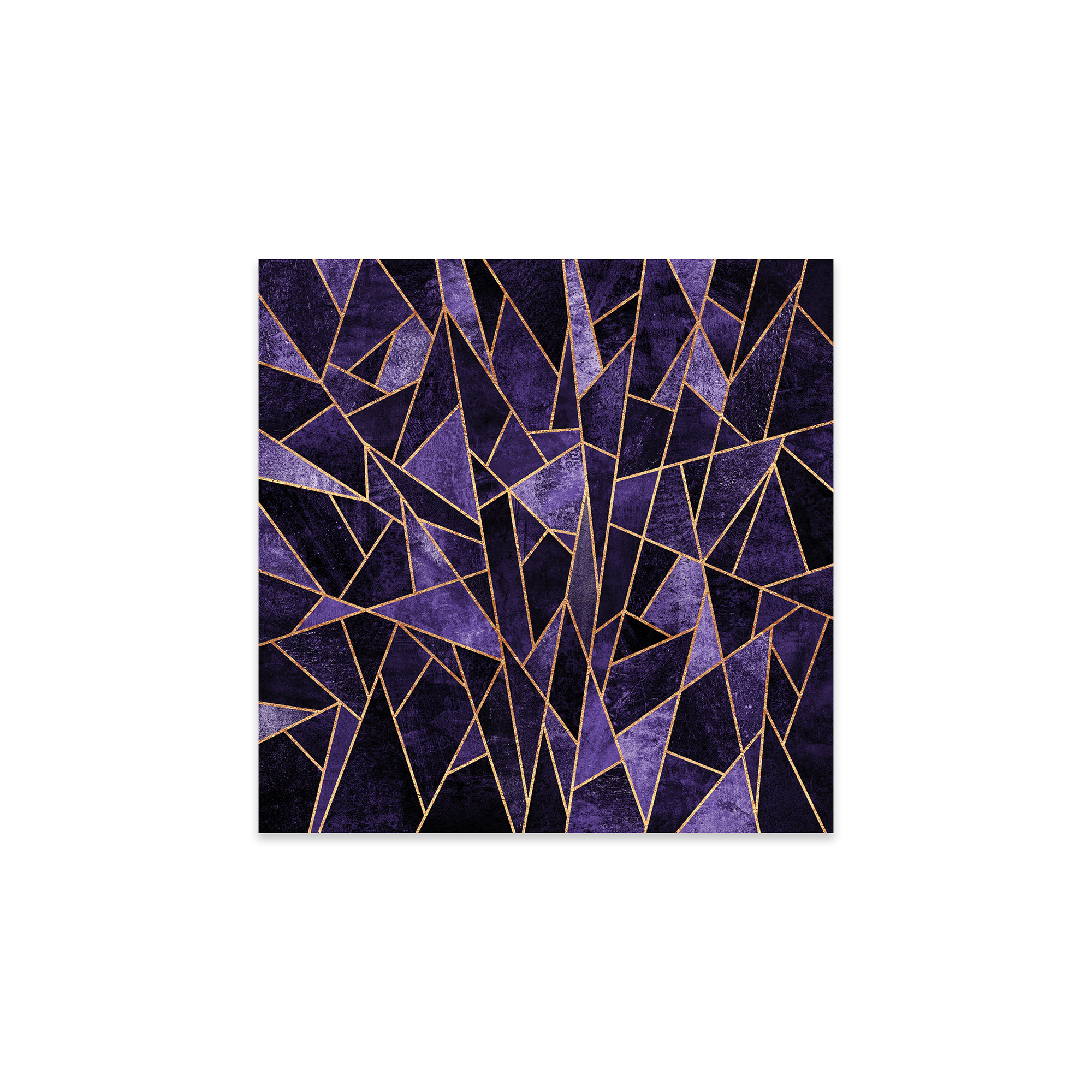 Mercer41 Shattered Amethyst Print On Acrylic Glass - Wayfair Canada