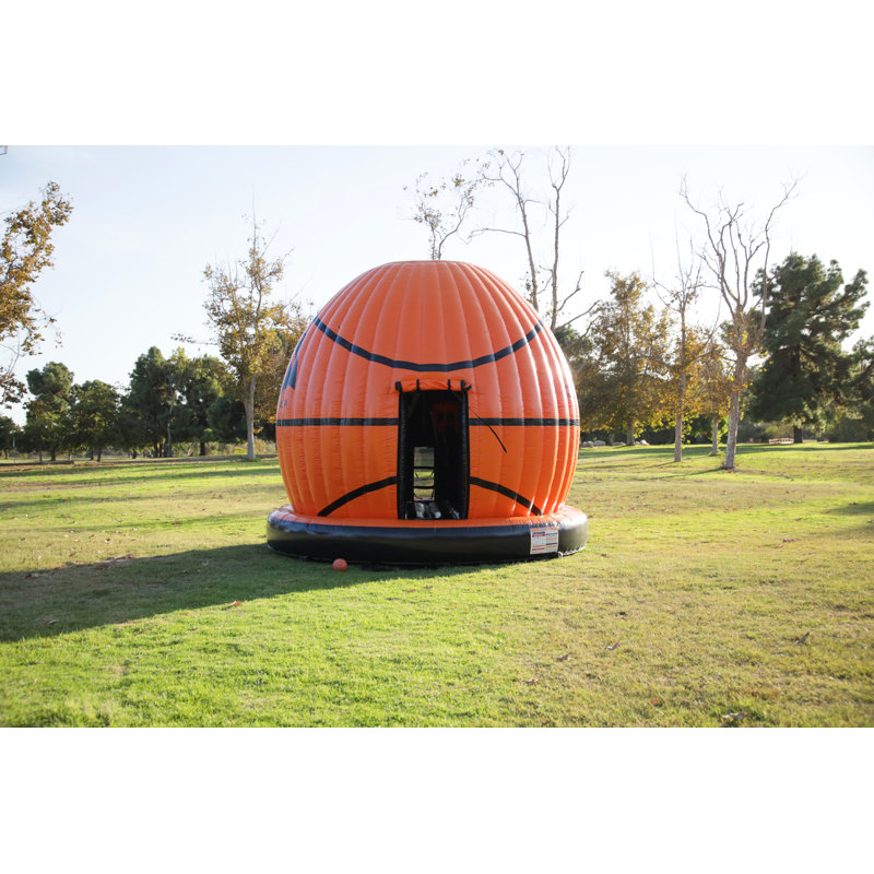 JumpOrange Basketball Madness Disco Dome Bounce House Inflatable for ...