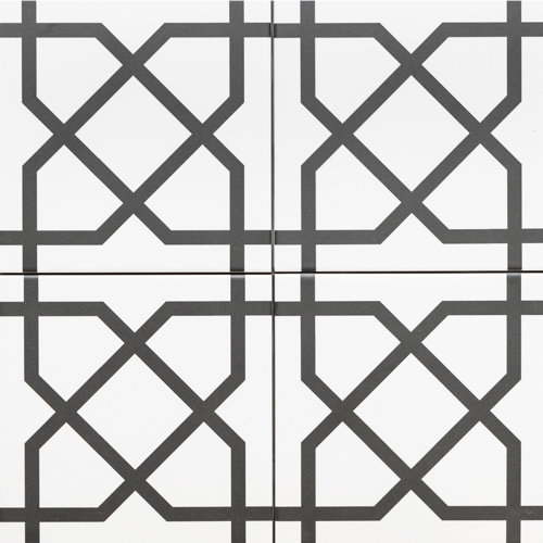 Long Island Mosaics & Tile Gatsby 6x6 Porcelain Patterned Wall & Floor ...