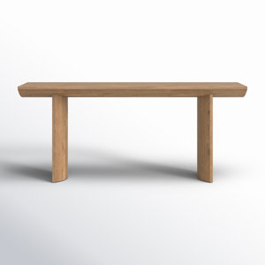 Four Hands Pickford Console Table - Dusted Oak Veneer & Reviews | Perigold