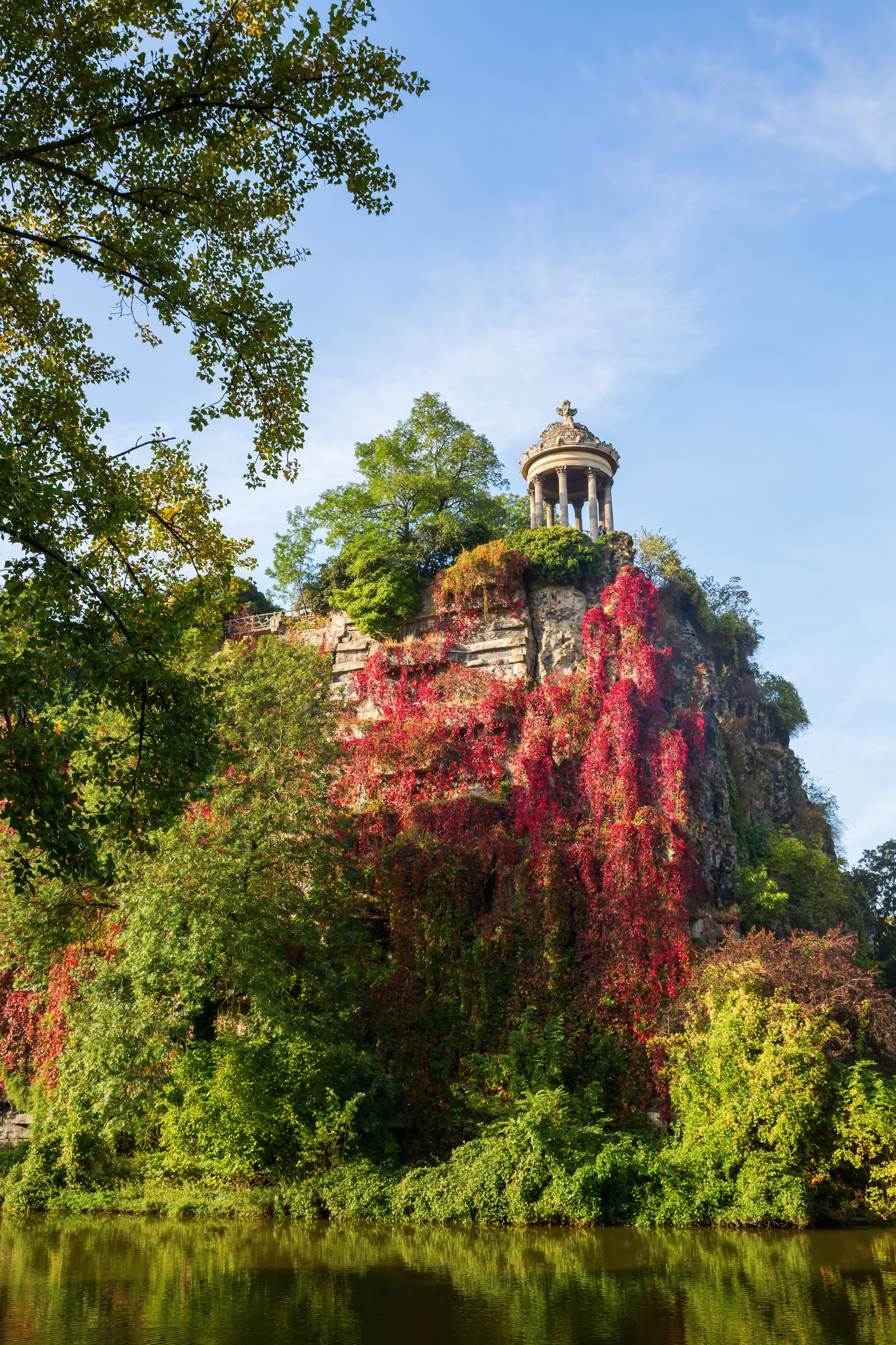 Alpen Home Dorr Temple Of Sibyl In Paris - Wrapped Canvas Photograph ...