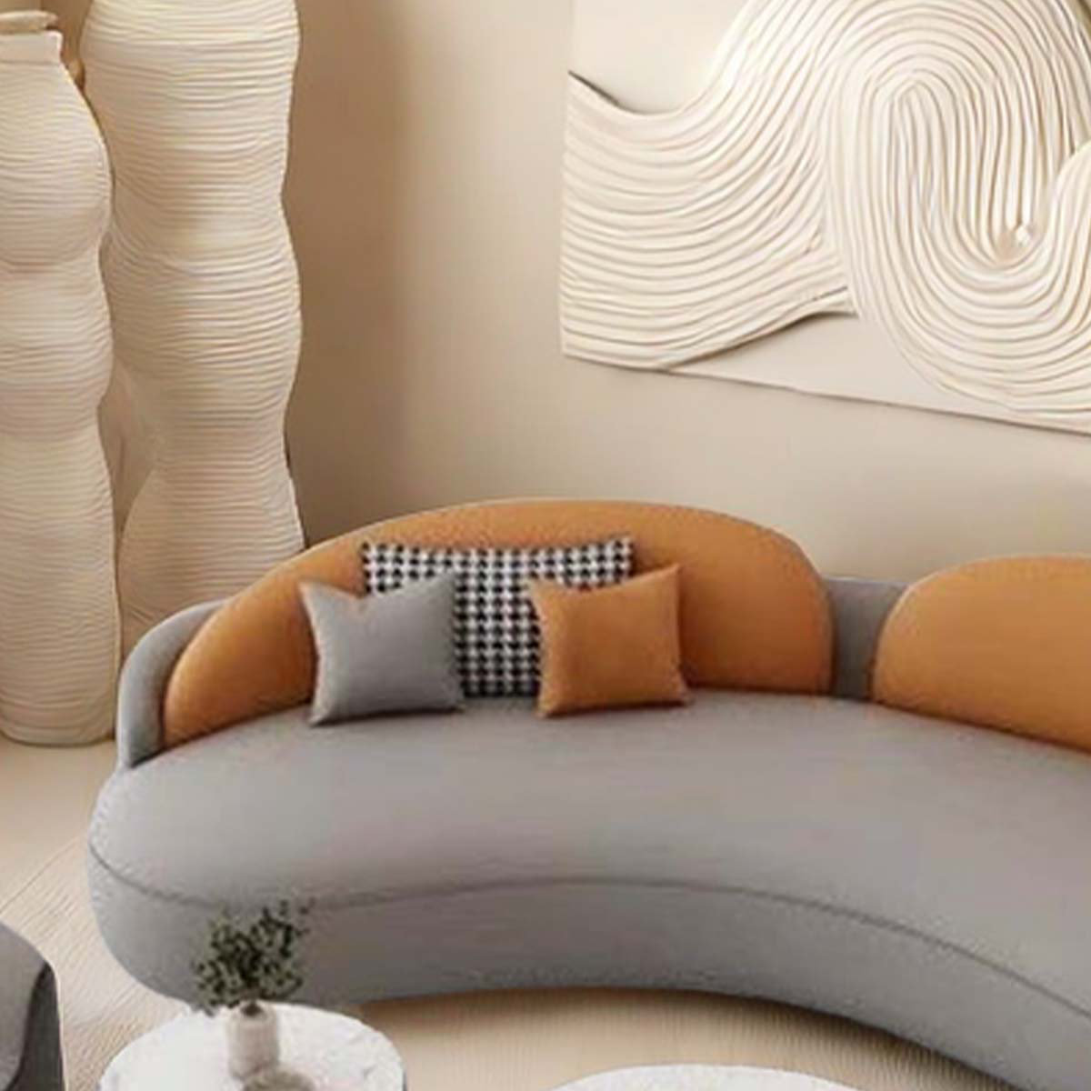 Hokku Designs Ryelin 5 - Piece Faux Leather Living Room Set | Wayfair