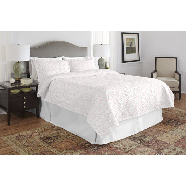 Pointehaven Modern & Contemporary Cotton Percale Quilt Set - Wayfair Canada