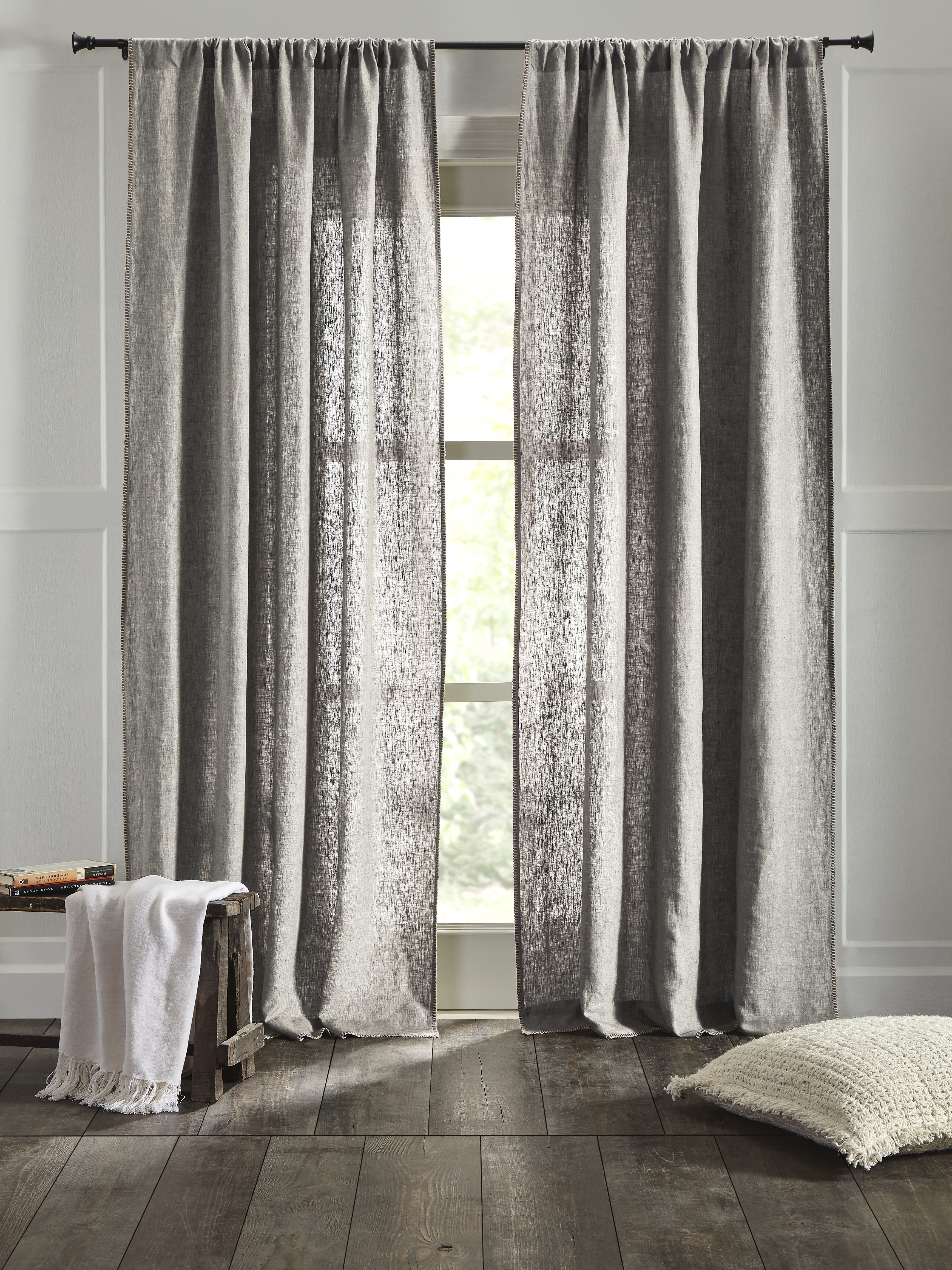 Amity Home Brian Linen Curtain & Reviews - Wayfair Canada