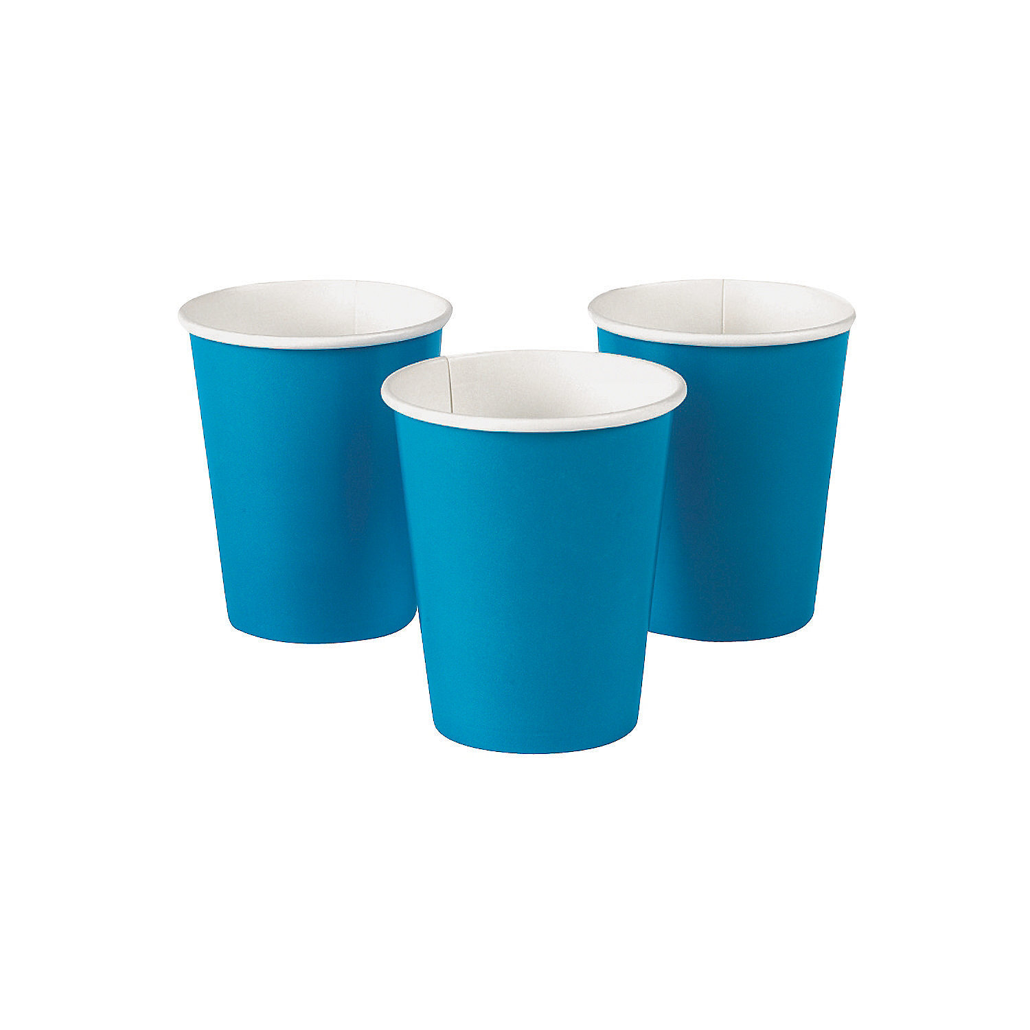 Oriental Trading Company Turquoise Paper Cups, Party Supplies, 24 ...