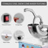 VIVOHOME Electric Stainless Steel Dual Blades Snow Cone Maker Machine ...