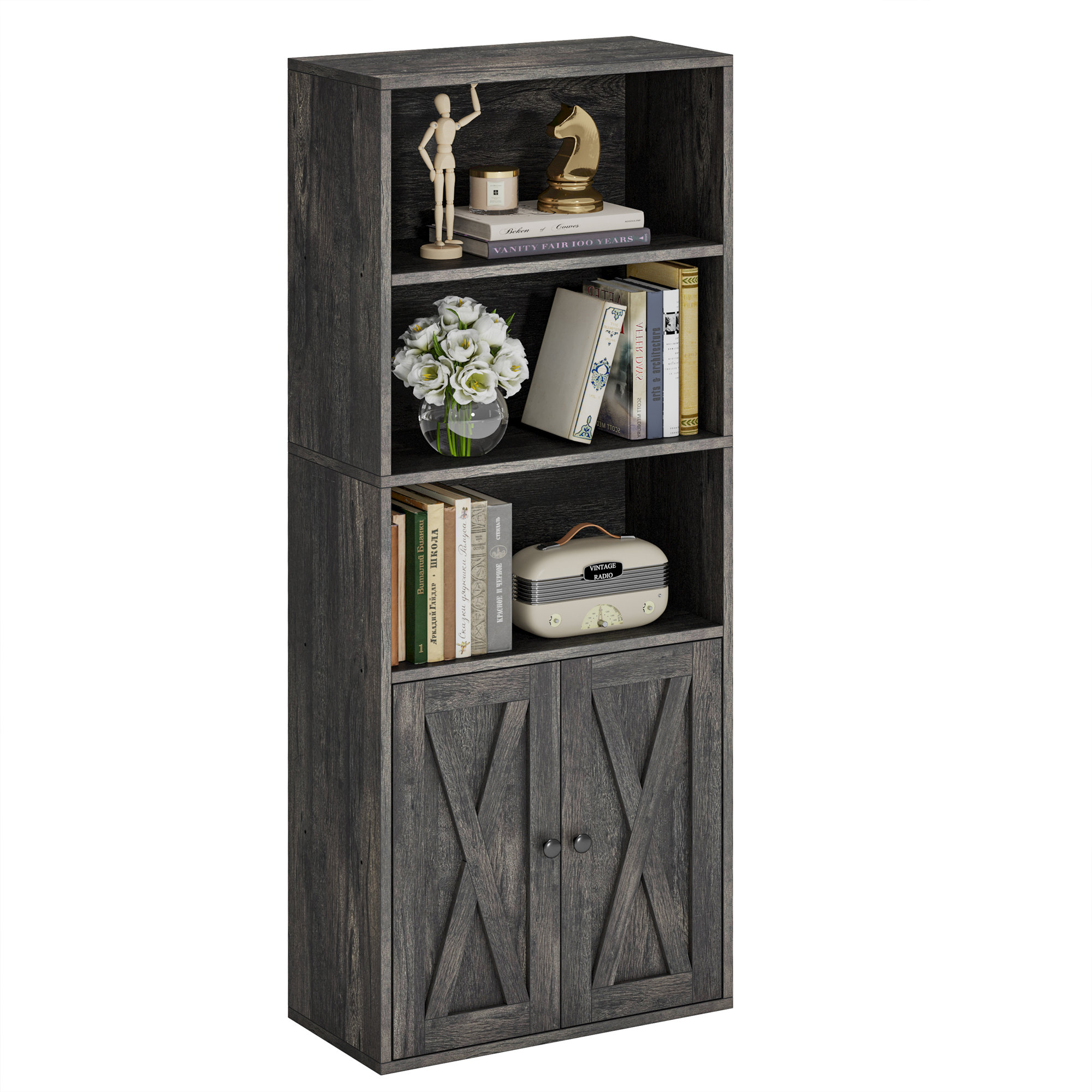 Wade Logan Zerick Bookcase & Reviews - Wayfair Canada