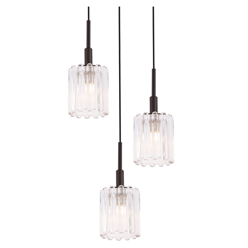 House of Hampton® Rosendahl 3 - Light Cluster Pendant | Wayfair