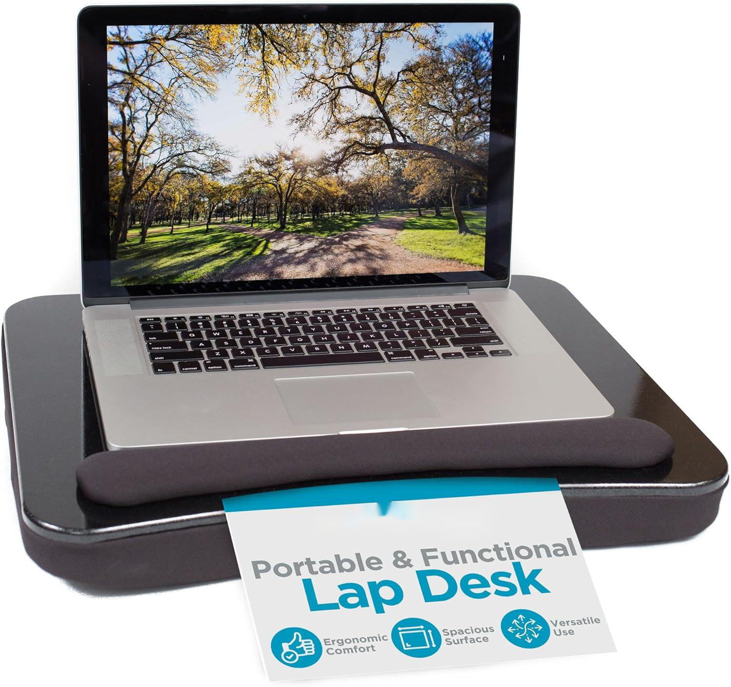 X－MAX FURNITURE Lap Desk W/Memory Foam Cushion - Large Surface For ...