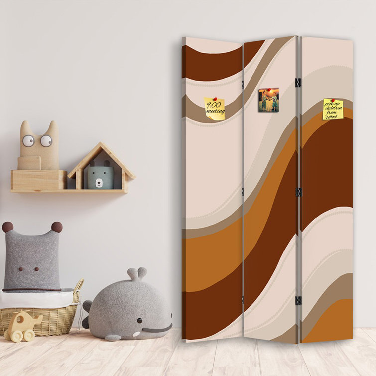 East Urban Home Room Divider Double-Sided, Playing With The Line ...