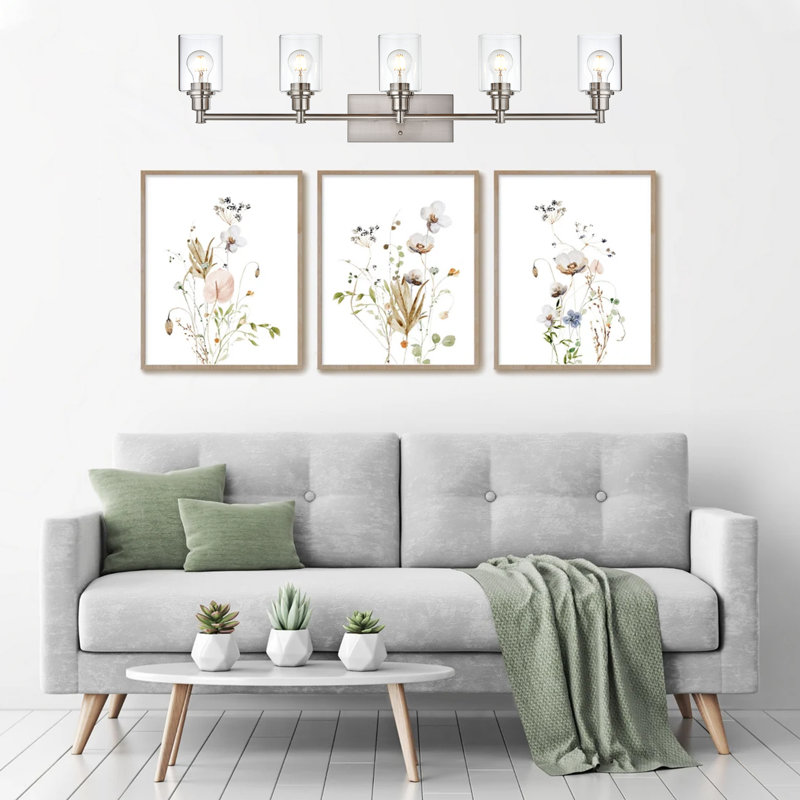 Latitude Run® Fosque 5 - Light Vanity Light | Wayfair