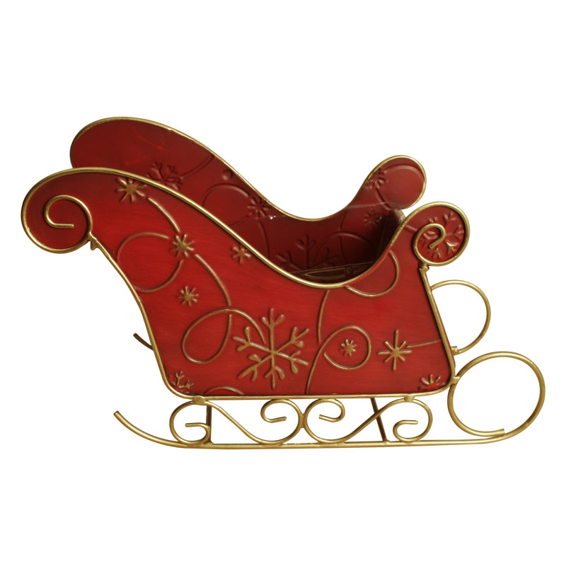 The Holiday Aisle® Sleigh & Reviews | Wayfair