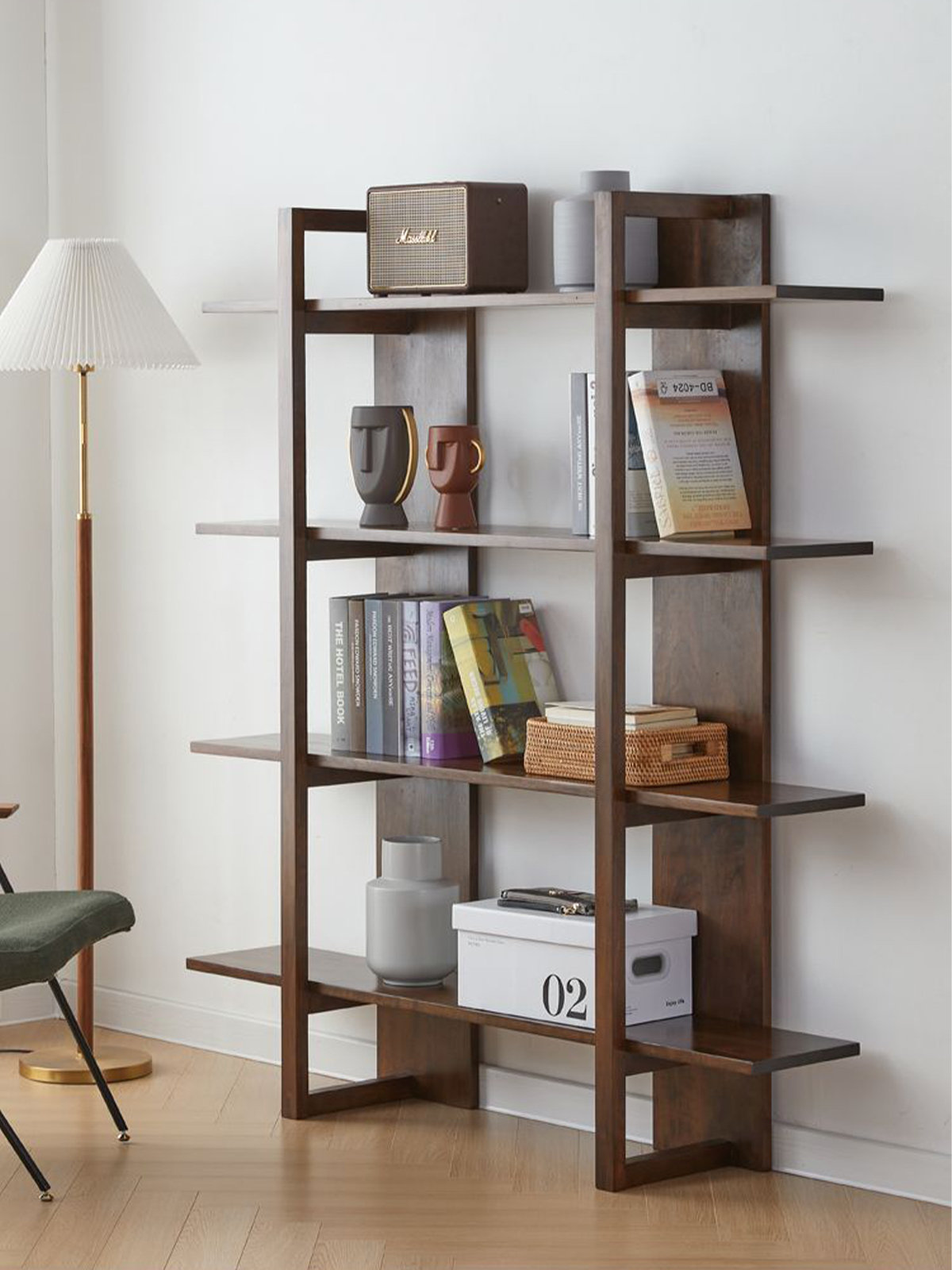 Stylistics Savvy Bookcase Solid Wood Bookcases | Wayfair
