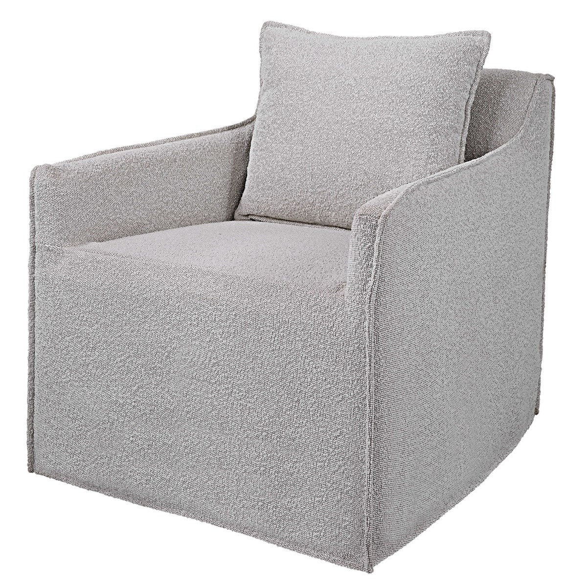 Bohouse Wanda Upholstered Swivel Club Chair | Wayfair