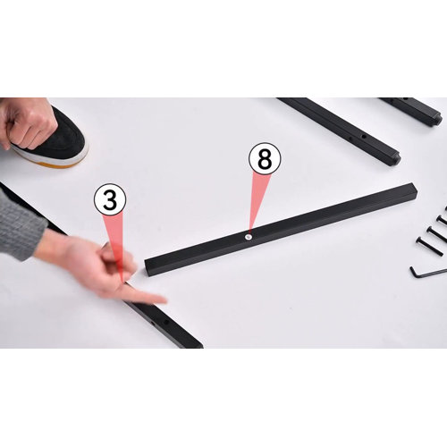 Borough Wharf Addasyn Rectangle Computer Desk & Reviews | Wayfair.co.uk