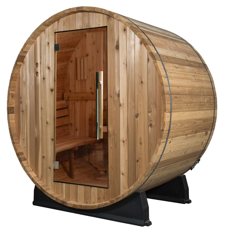 Almost Heaven Saunas Watoga 4 - Person Indoor/Outdoor Traditional Steam ...
