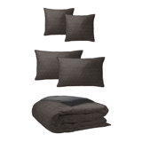The Tailor's Bed Chocolate Microfiber Comforter Set | Wayfair