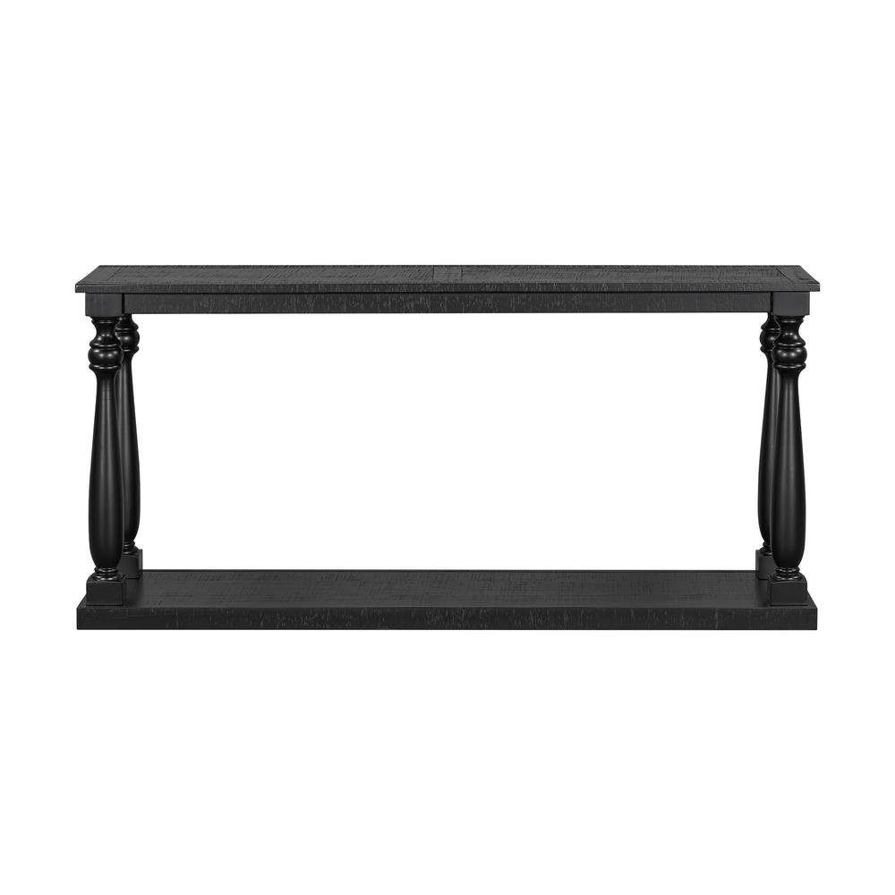 Darby Home Co U_STYLE Vintage Wood Grain Console Table | Wayfair