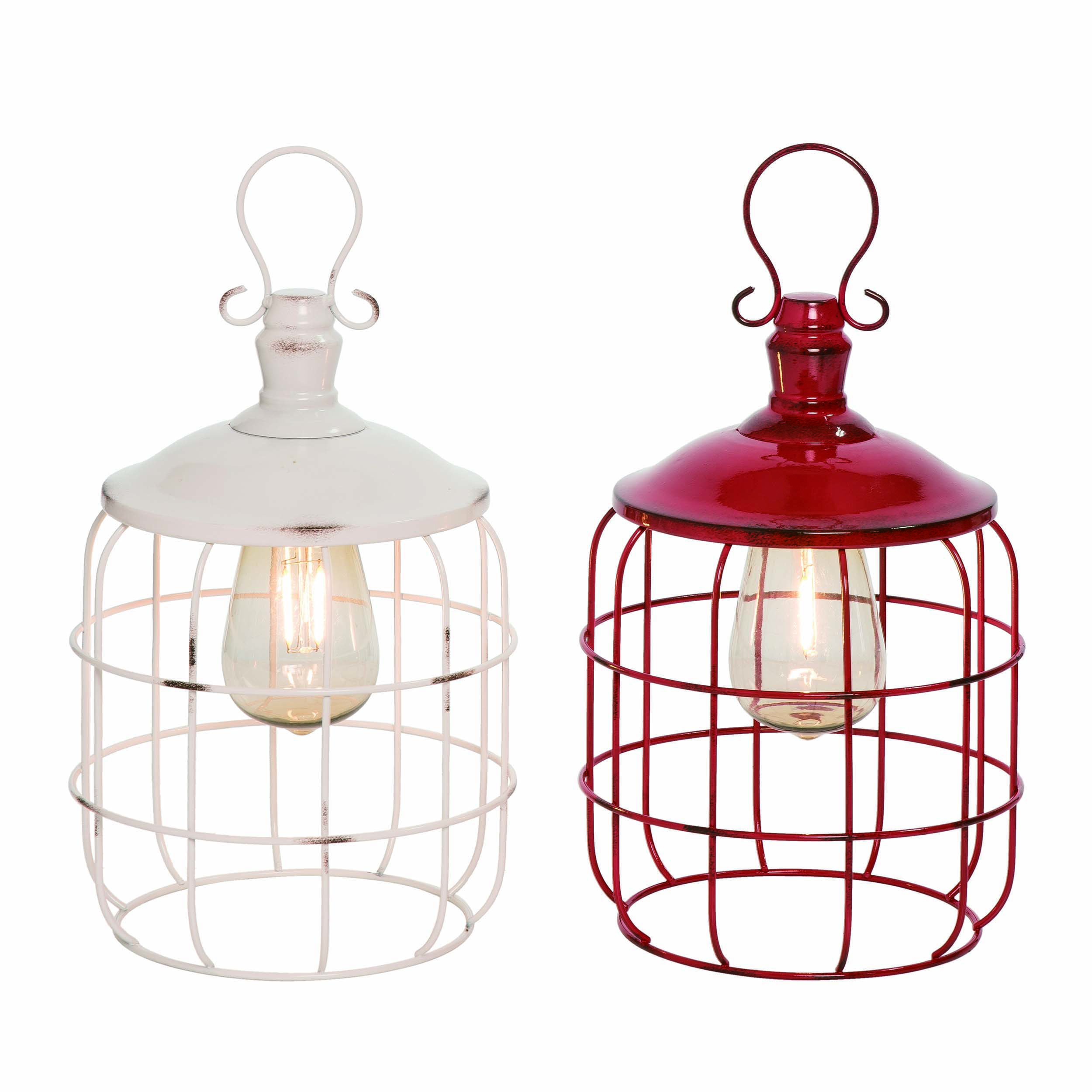 Transpac Light Up Nautical Hanging Lamp Set of 2 Spring Home ...