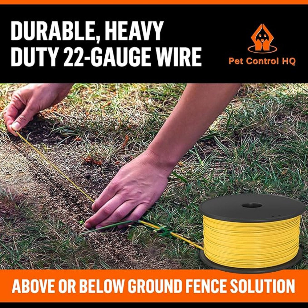 Invenitiah Wireless Dog Fence System - Dog Fence Electric Shock Collar ...