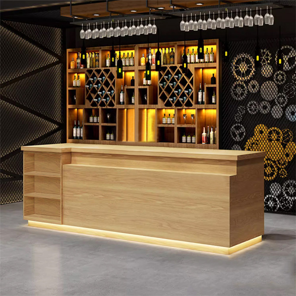 LKIWXAQ RECEPTION DESK Vintage Reception Desk Bar Counter | Wayfair