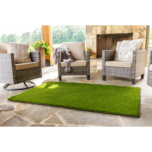 American Home Outdoor Artificial Grass Turf Rug / Roll | Wayfair