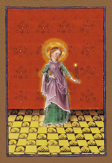 Buyenlarge Saint Apollonia with Tooth in Forceps Painting Print | Wayfair