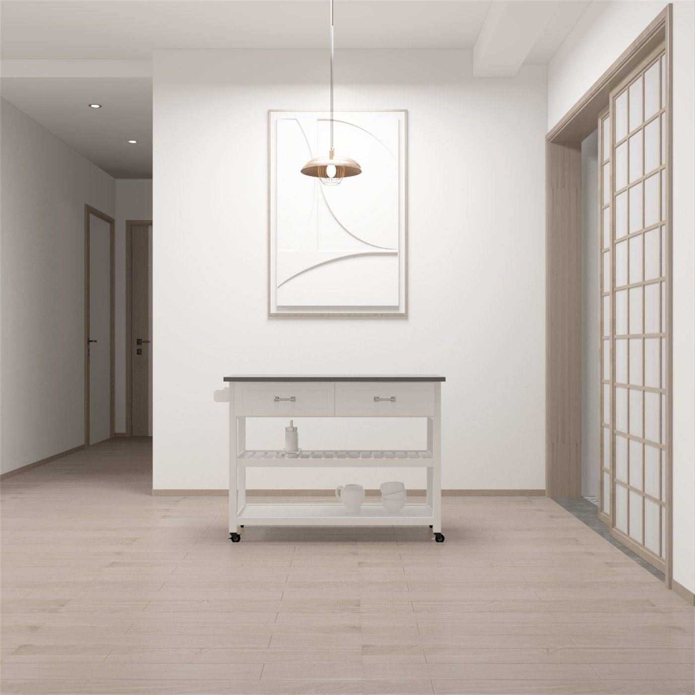 Winston Porter Katon 47.25'' Wide Kitchen Island | Wayfair