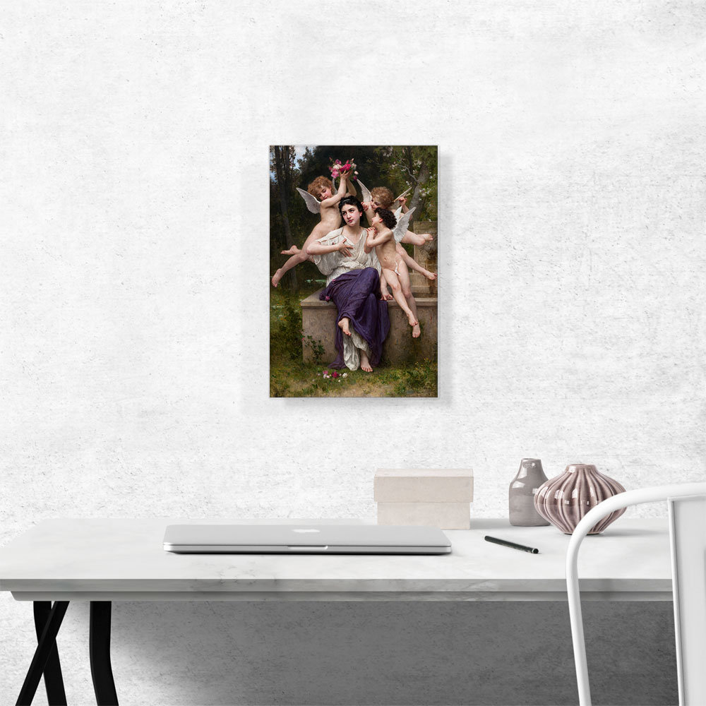 ARTCANVAS " A Dream Of Spring 1901 " by William-Adolphe Bouguereau on ...