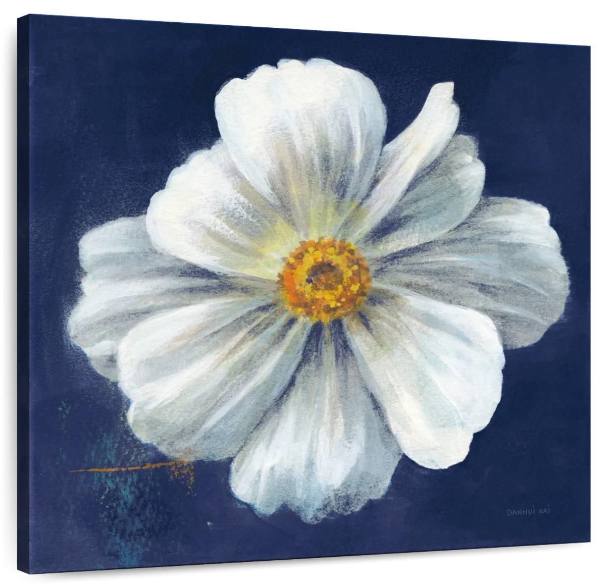 Lark Manor™ Harnek Boldest Bloom I Dark Blue | Wayfair