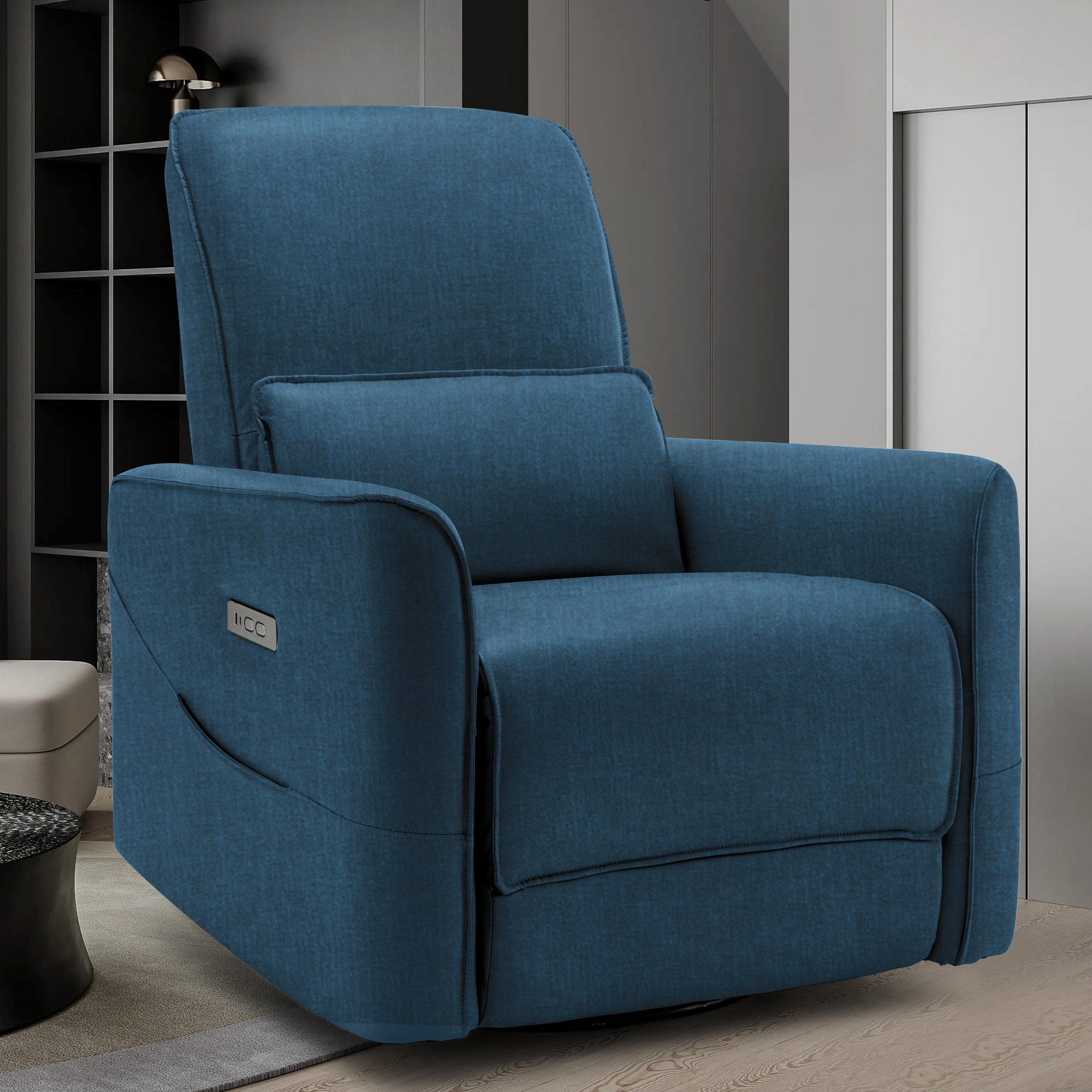 Latitude Run® Power Recliner Chairs, Swivel Rocking Recliner For Adults ...