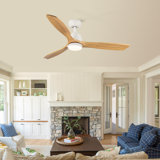 Angled Ceiling Fans You'll Love | Wayfair