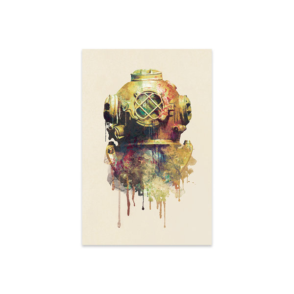 Williston Forge The Diver On Plastic/Acrylic by Dániel Taylor Print ...