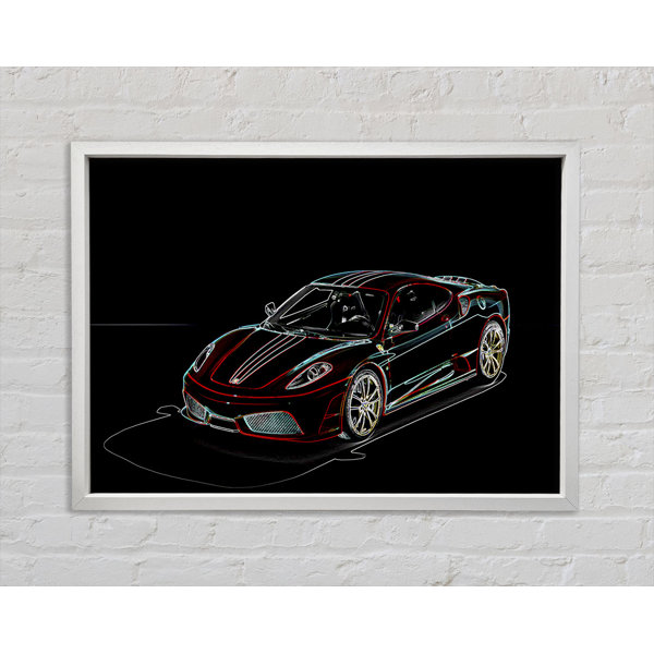 Bright Star Ferrari F430 - Single Picture Frame Art Prints on Canvas ...