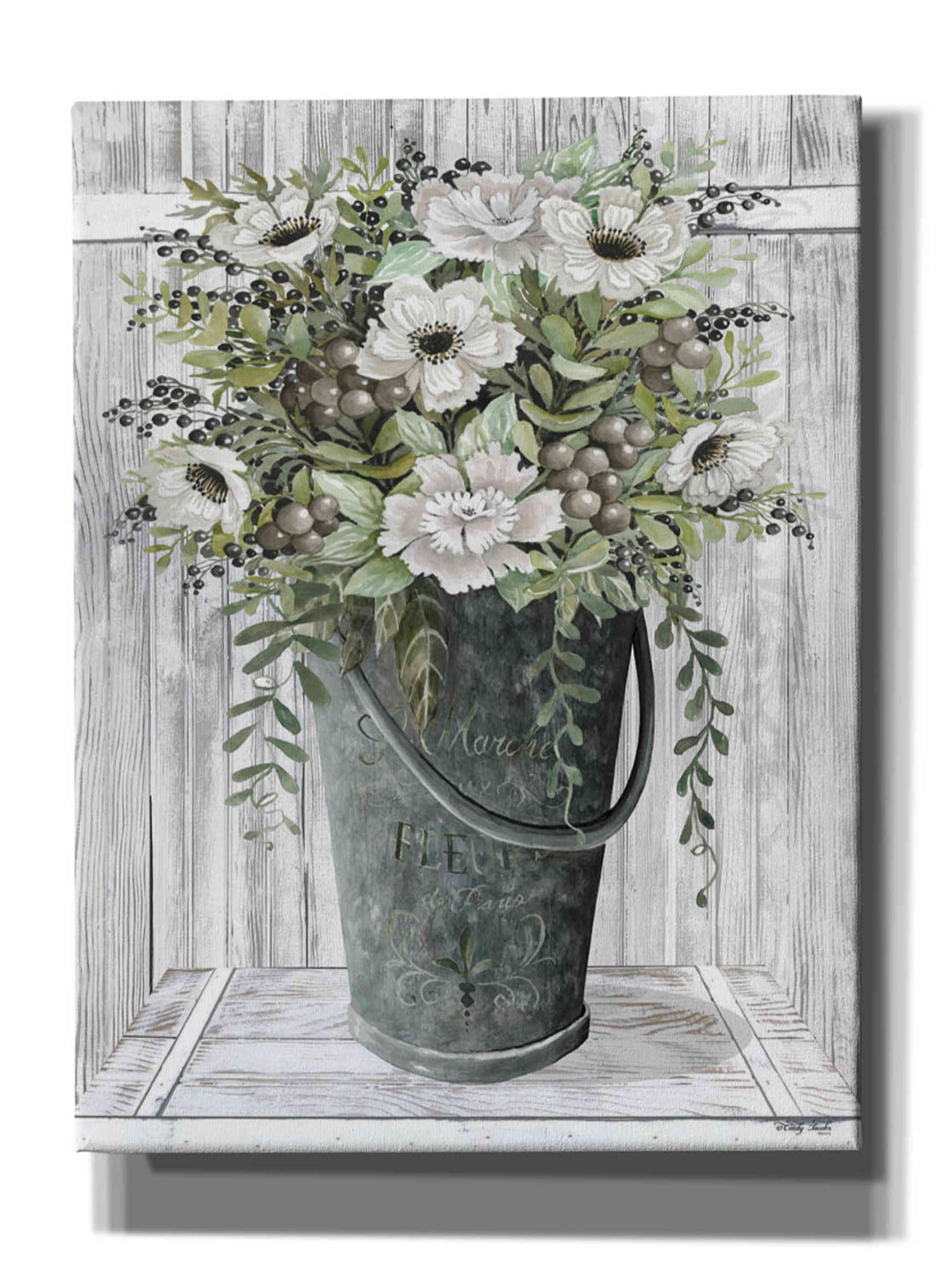 Ophelia & Co. Epic Graffiti 'Galvanized Fleurs' By Cindy Jacobs ...