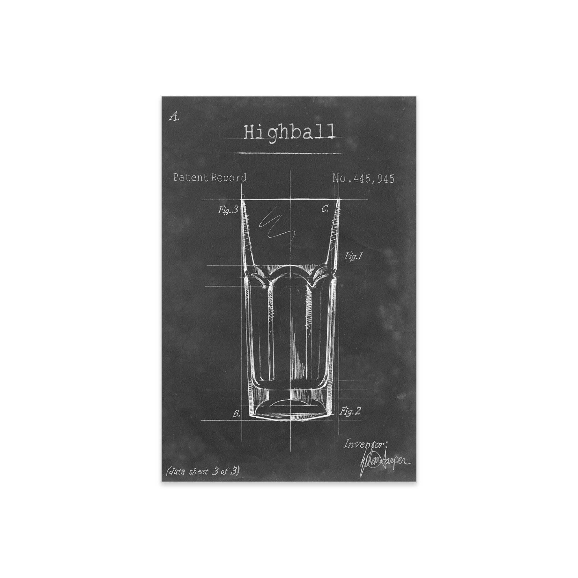 17 Stories Barware Blueprint II by Ethan Harper - Wayfair Canada