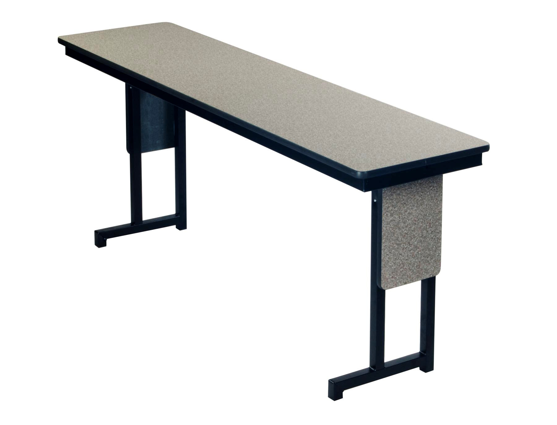 AmTab Manufacturing Corporation Height Adjustable Training Table with ...