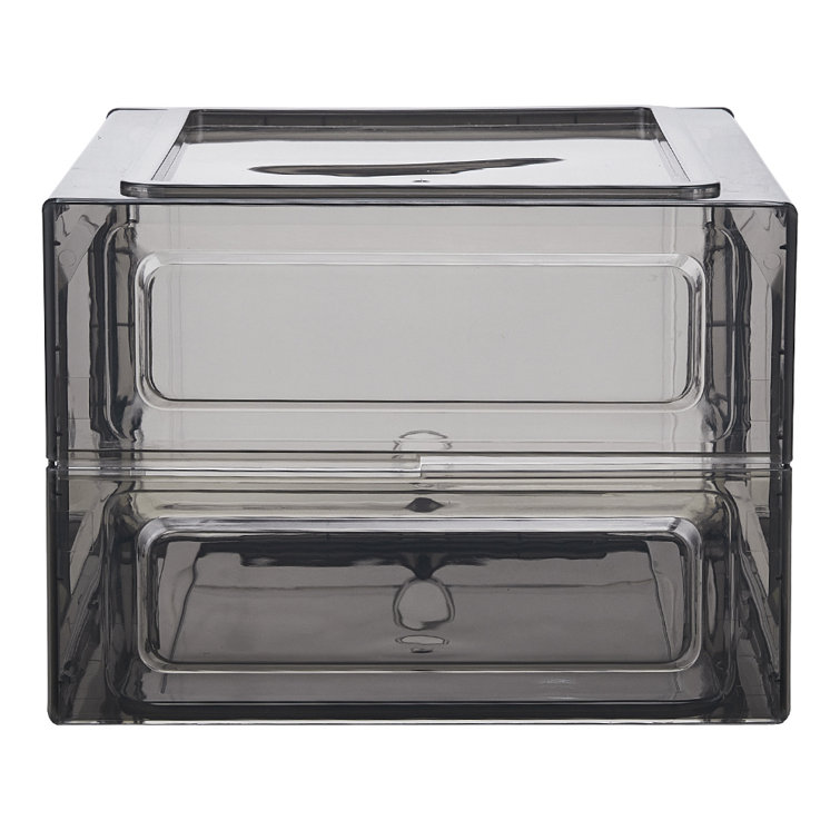 Rebrilliant 6 Pair Stackable Shoe Storage Box | Wayfair.co.uk