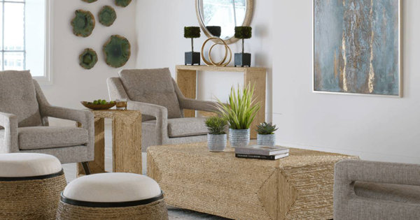 Uttermost Kyler Textured 2 Piece Sculpture Set & Reviews | Perigold