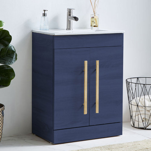 24 Inch Blue Single Vanities You'll Love | Wayfair