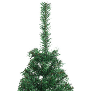 The Holiday Aisle® Christmas Tree Decoration Artificial Half-Circle ...