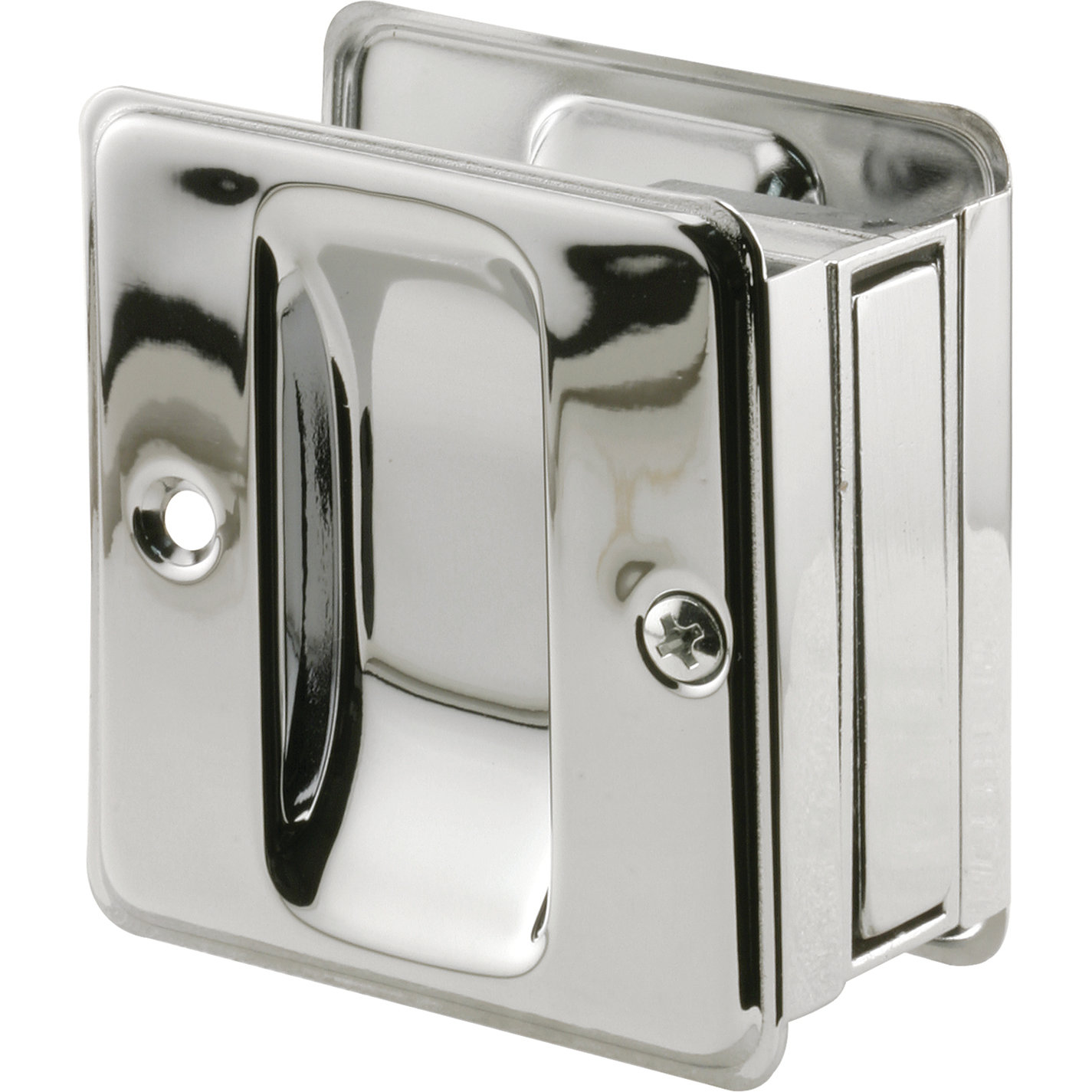 Prime-Line Pocket Door Handle and Pull, 2-1/2 in. L X 1-3/8 in. W X 2-3 ...
